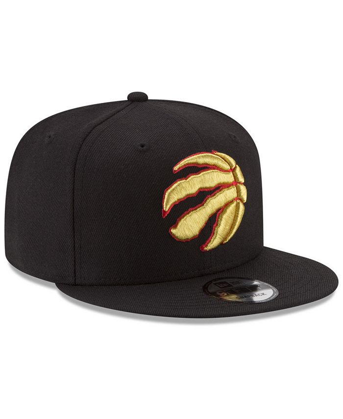 New Era Toronto Raptors Gold on Team 9FIFTY Snapback Cap - Macy's