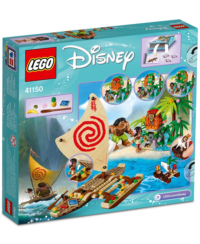 LEGO® 307-Pc. Disney Princess Moana's Ocean Voyage 41150 - Macy's