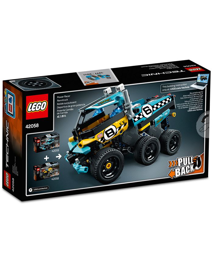 LEGO® 140-Pc. Technic Stunt Bike 42058 - Macy's