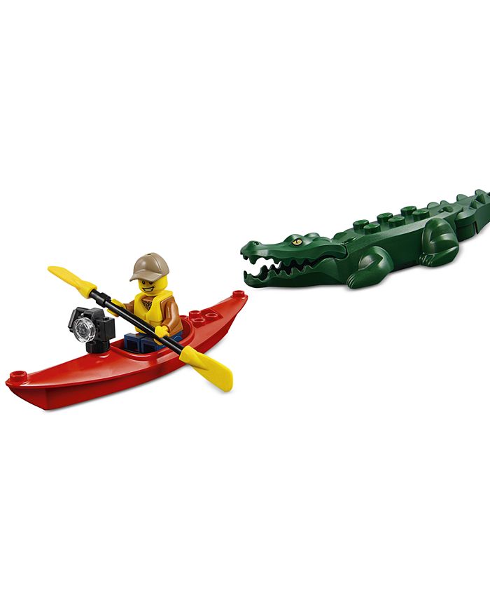 LEGO® City 426-Pc. Jungle Mobile Lab Set 60160 - Macy's