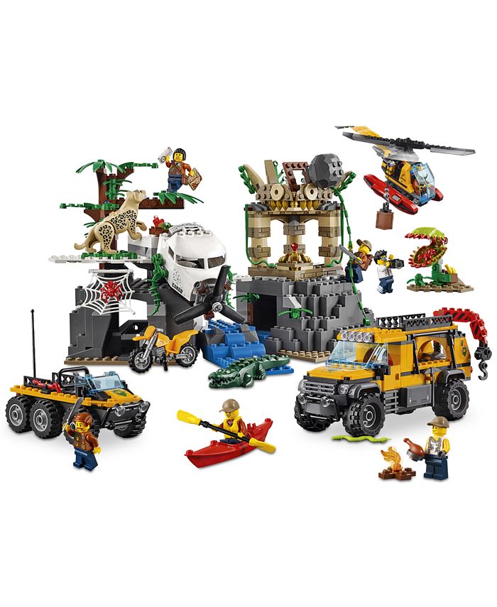LEGO® City 813-Pc. Jungle Exploration Site Set 60161 - Macy's