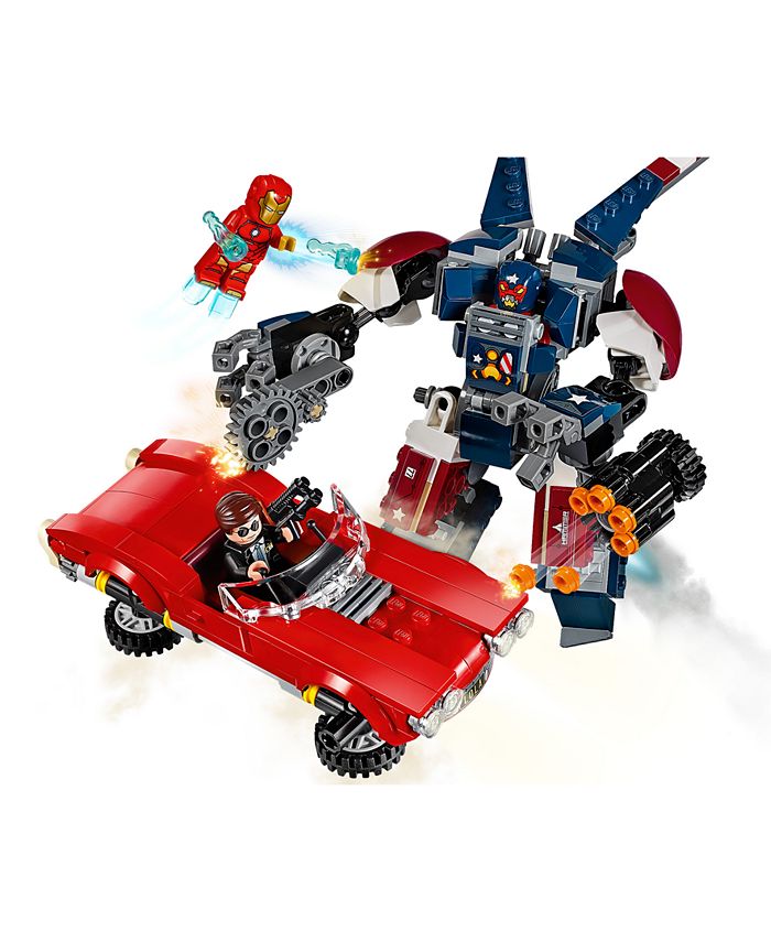 LEGO® 377-Pc. Super Heroes Iron Man: Detroit Steel Strikes Set 76077 ...