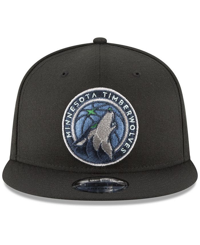 New Era Minnesota Timberwolves Team Metallic 9FIFTY Snapback Cap - Macy's