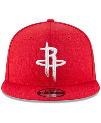 New Era Houston Rockets Team Metallic 9FIFTY Snapback Cap - Macy's