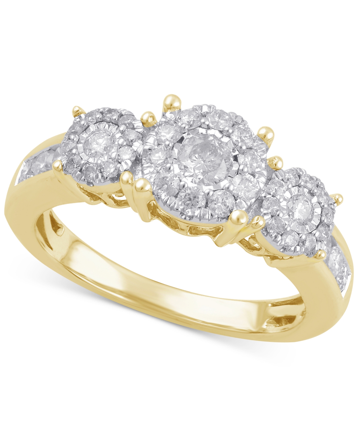 Click here for Diamond Three Stone Engagement Ring (3/4 ct. t.w.)... prices