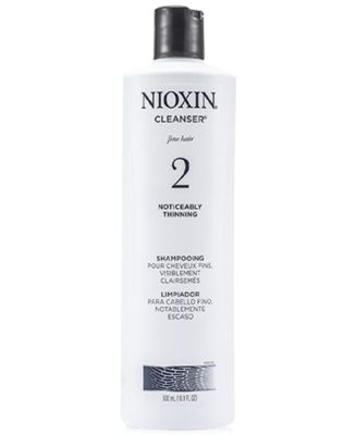 Nioxin System 2 Cleanser, 500 ml, from PUREBEAUTY Salon & Spa - Macy's