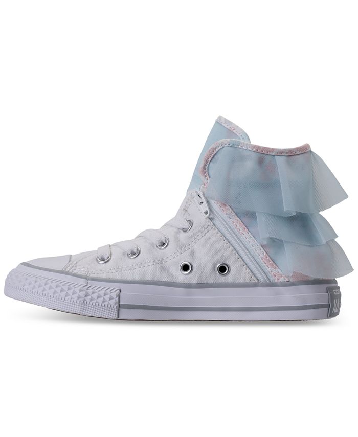 Converse Little Girls' All Star Block Party High Top Casual Sneakers ...