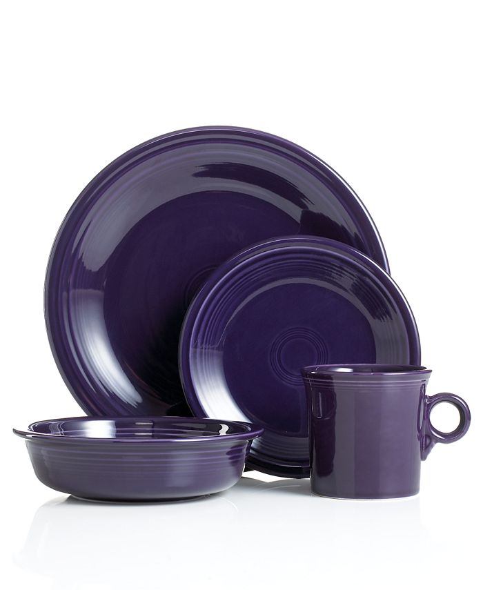 Fiesta Plum 4-Piece Place Setting - Macy's