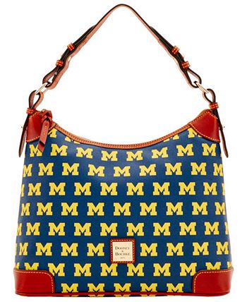 Dooney & Bourke Michigan Wolverines Hobo Bag - Macy's