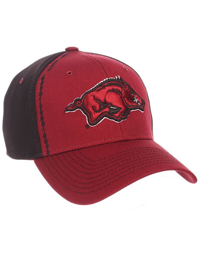 Zephyr Arkansas Razorbacks Pattern Pipe Stretch Cap - Macy's