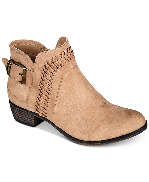 American Rag Audra Ankle Booties, Created for Macy's & Reviews - Boots ...