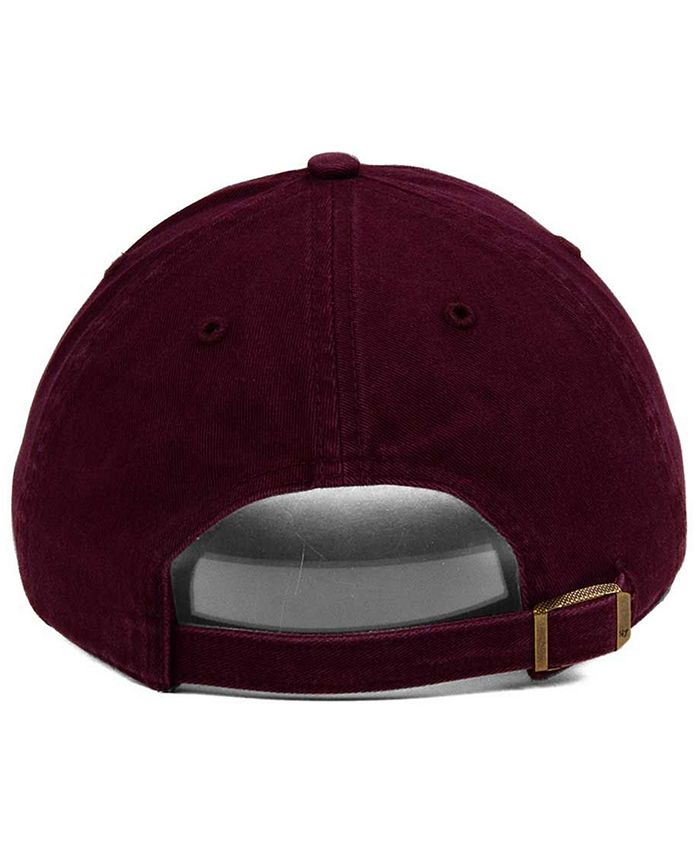 '47 Brand New York Mets Dark Maroon CLEAN UP Cap - Macy's