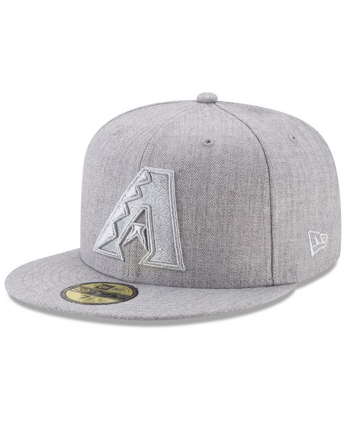 New Era Arizona Diamondbacks Pure Silver 59FIFTY Fitted Cap - Macy's