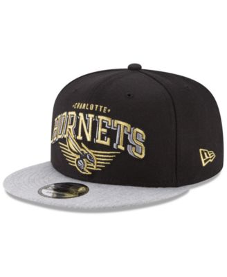 New Era Charlotte Hornets Gold Mark 9FIFTY Snapback Cap - Macy's
