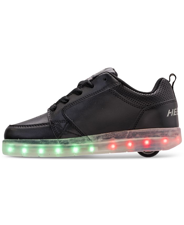 Heelys Little Boys' Premium 1 Lo Light-Up Skate Casual Sneakers from ...