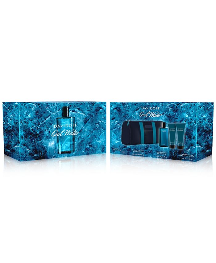 Davidoff Men's 4-Pc. Cool Water Gift Set - Macy's