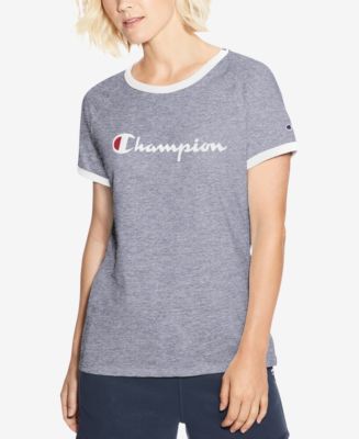 Champion Heritage Ringer T-Shirt - Macy's