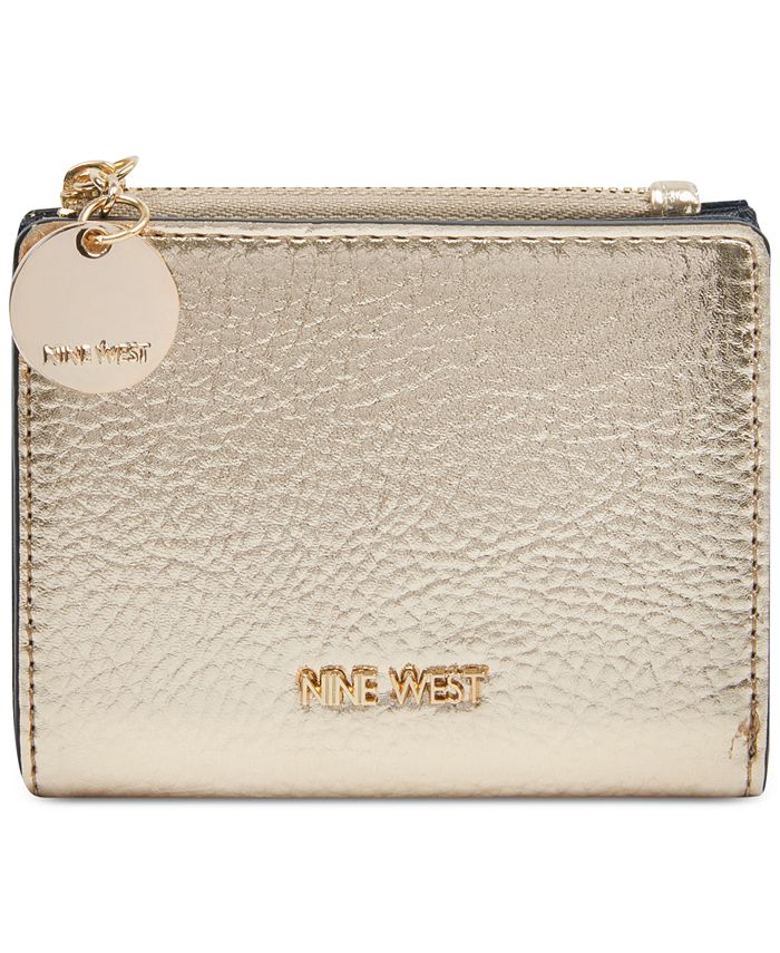 Nine West Slim Wallet with Zipper - Macy's