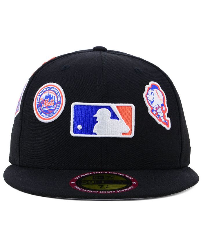 New Era New York Mets Ultimate Patch Collection All Patches 59FIFTY Cap ...