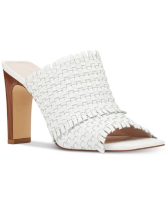 Nine West Lucili Raffia Sandals - Macy's