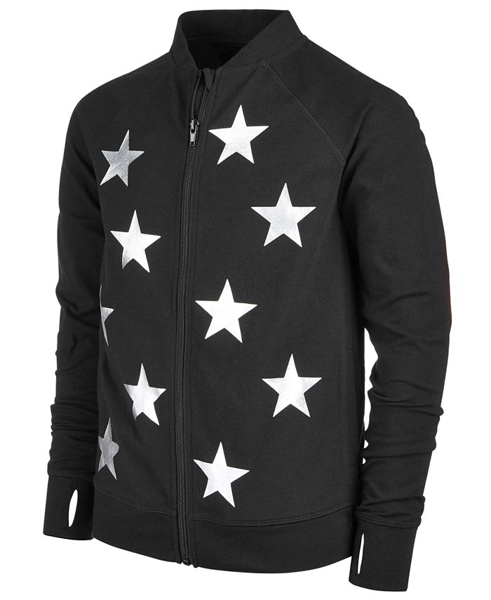 Ideology Star-Print Jacket, Toddler Girls, Created for Macy's - Macy's
