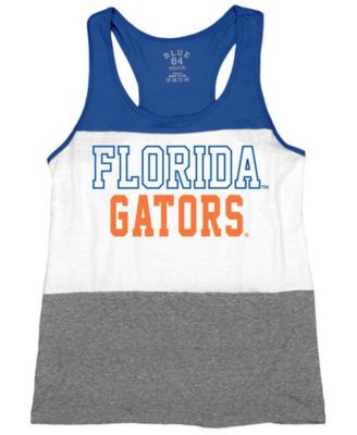 Blue 84 Women's Florida Gators Racerback Panel Tank Top - Macy's