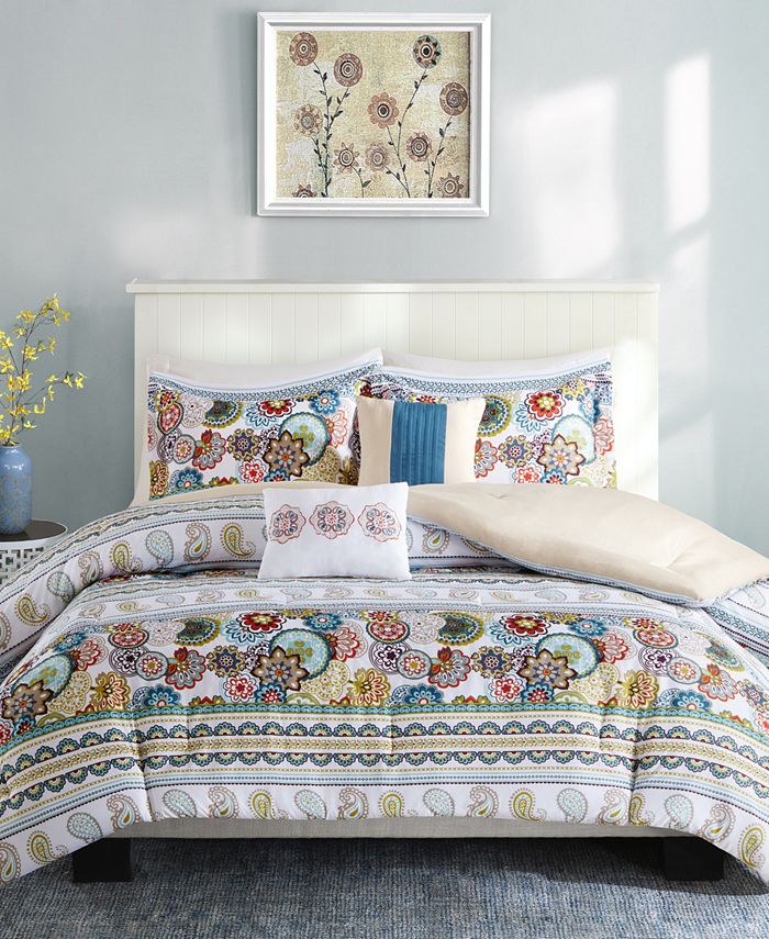 Intelligent Design Tamira 5-Pc. Full/Queen Comforter Set - Macy's