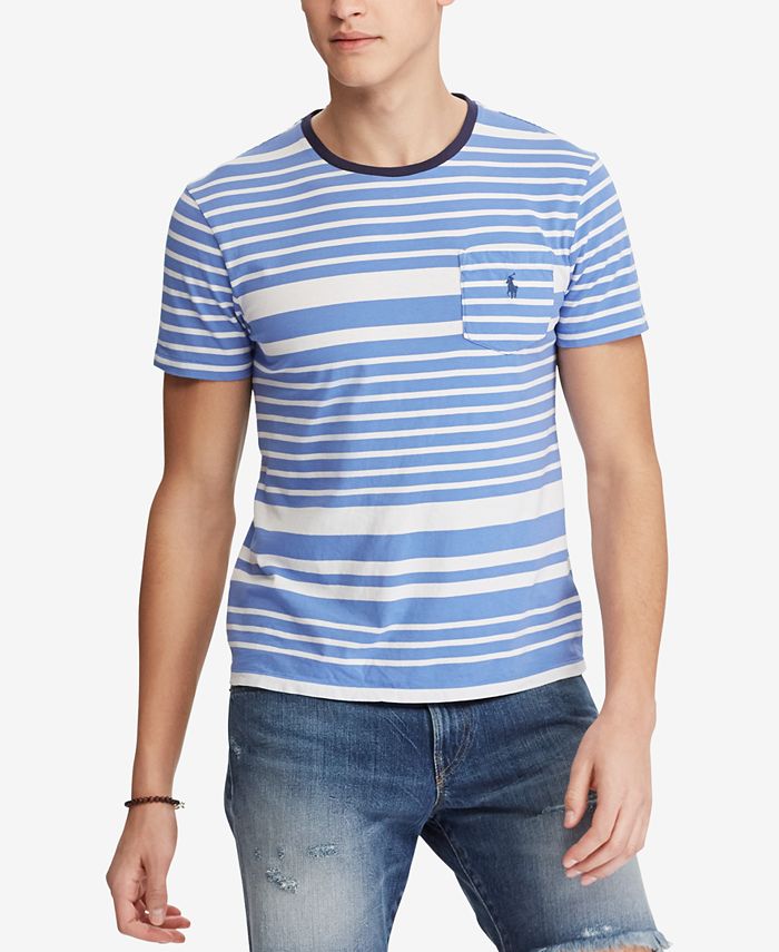 Polo Ralph Lauren Men's Classic Fit Striped T-Shirt - Macy's