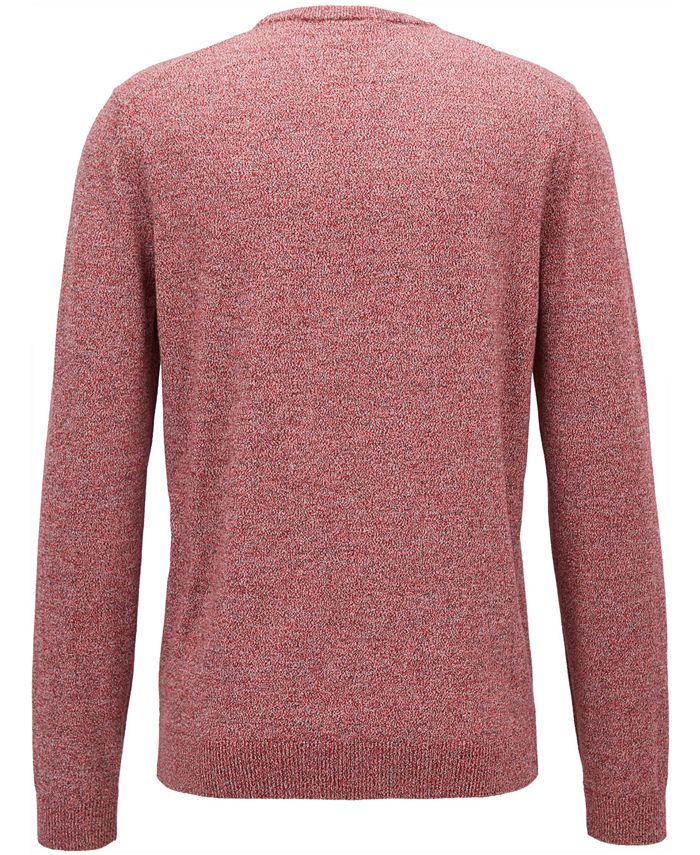 Hugo Boss Men's Cotton V-Neck Sweater - Macy's