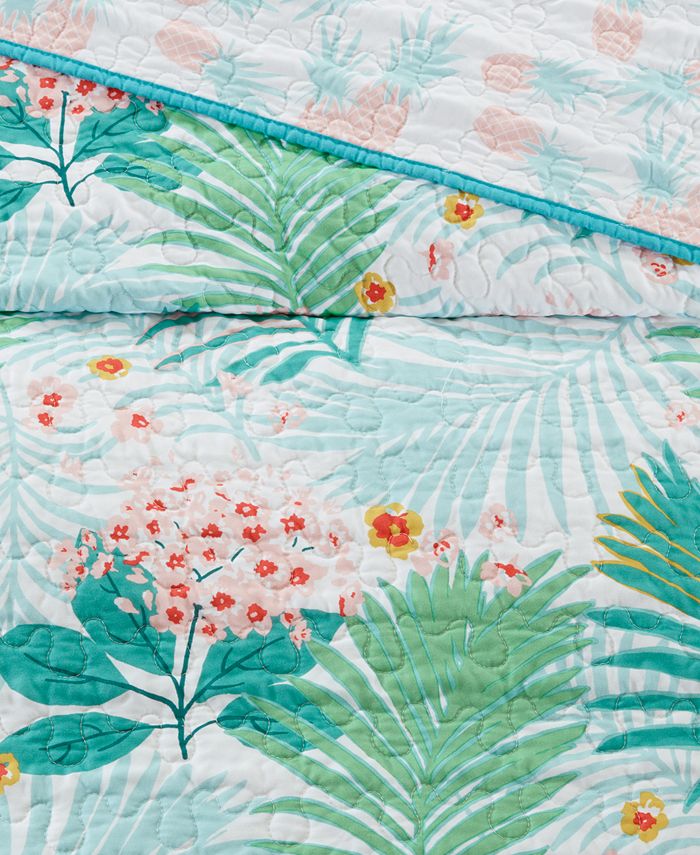 Intelligent Design Tropicana 4-Pc. Twin/Twin XL Coverlet Set - Macy's