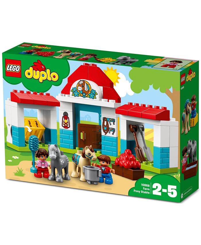 LEGO® Duplo Farm Pony Stable 10868 - Macy's