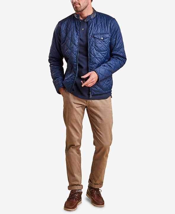 Barbour Men's Ard Quilted Bomber Jacket & Reviews - Coats & Jackets ...