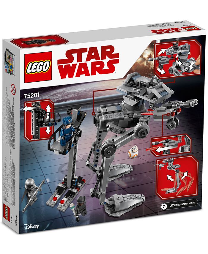 LEGO® Star Wars First Order AT-ST Set 75201 - Macy's