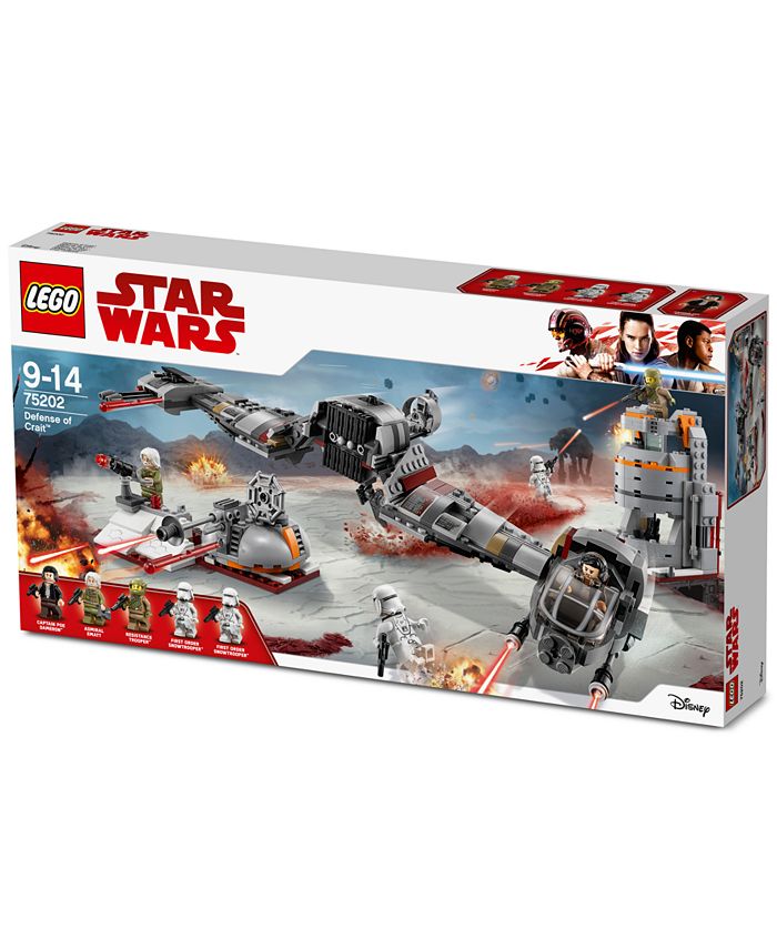 LEGO® Star Wars Defense of Crait Set 75202 - Macy's