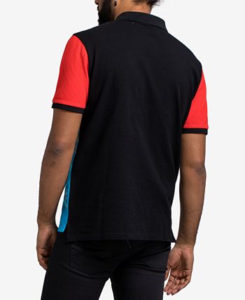 Black Pyramid Men's Colorblocked Polo - Macy's