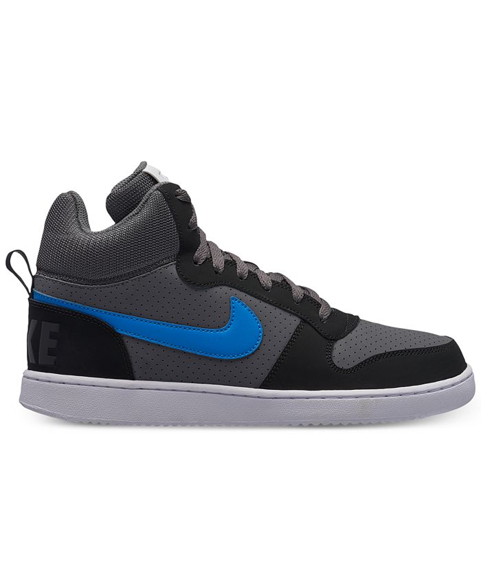Nike Men's Borough Mid Casual Sneakers from Finish Line - Macy's