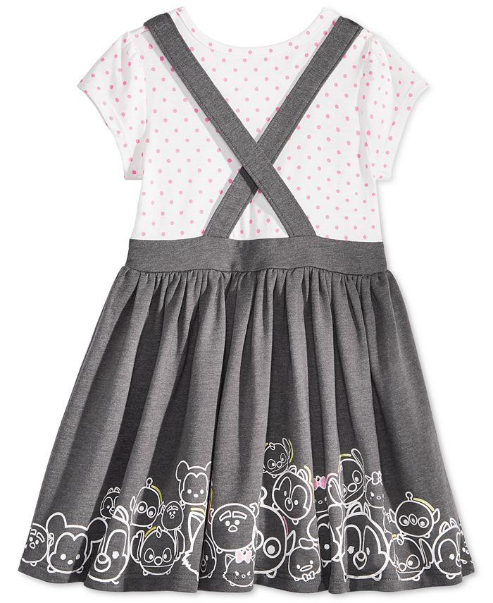 Disney Minnie Mouse Tsum Tsum Jumper Dress, Toddler Girls - Macy's