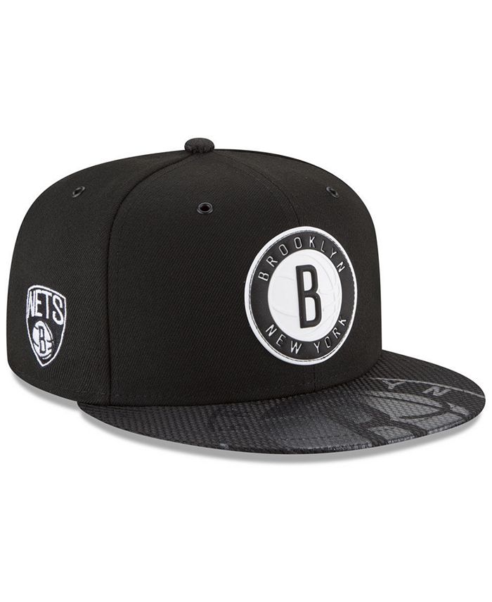 New Era Brooklyn Nets Back 1/2 Series 9FIFTY Snapback Cap - Macy's