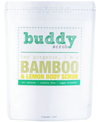 buddy scrub Bamboo & Lemon Body Scrub, 7-oz. - Macy's
