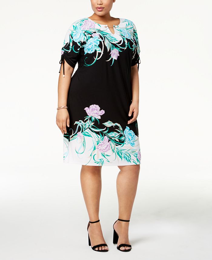 JM Collection Plus Size Embellished Dress, Created for Macy's - Macy's