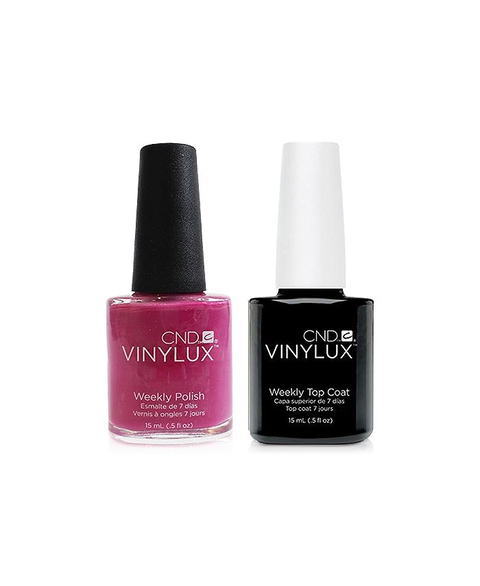 CND Creative Nail Design Vinylux Crushed Rose Nail Polish & Top Coat ...