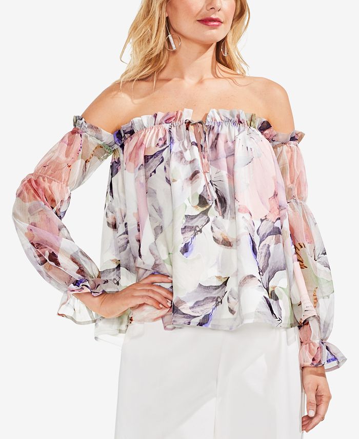 Vince Camuto Off The Shoulder Top Macys