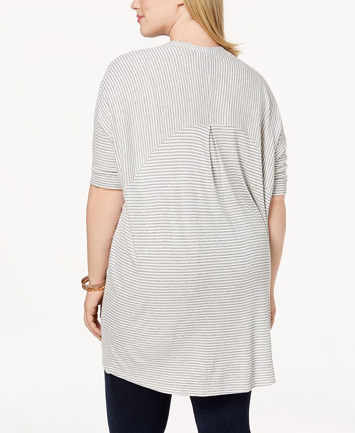 Celebrity Pink Trendy Plus Size Open-Front Cardigan - Macy's