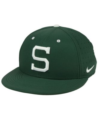 Nike Michigan State Spartans Aerobill True Fitted Baseball Cap - Macy's