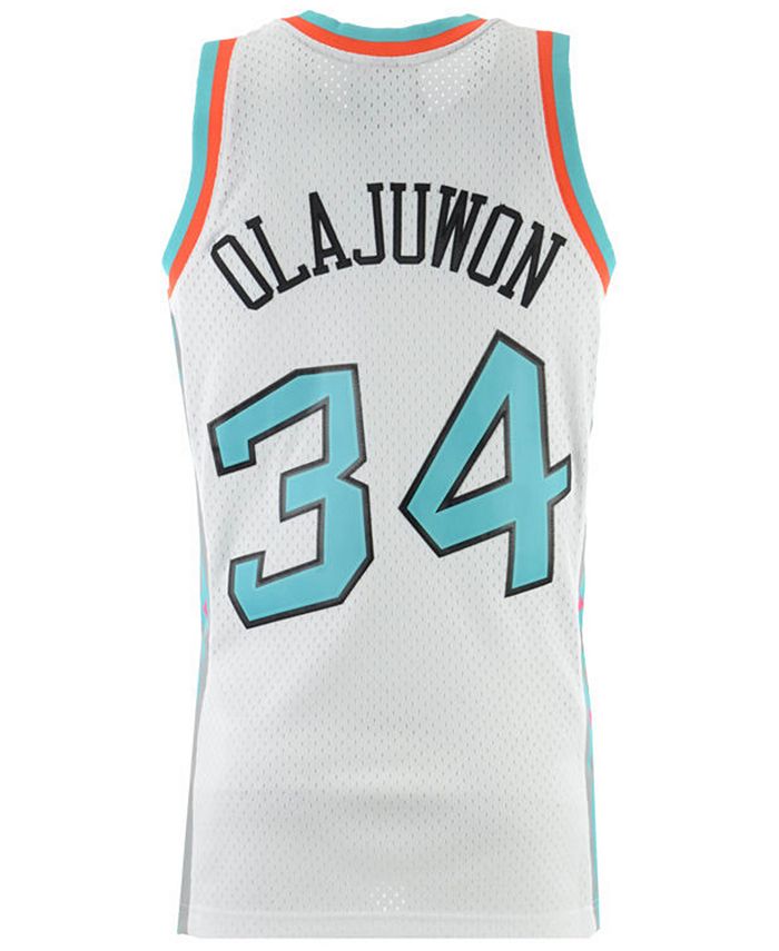 Mitchell & Ness Men's Hakeem Olajuwon NBA All Star 1996 Swingman Jersey ...