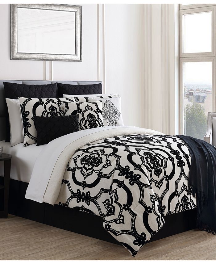 VCNY Home Zuri 14-Pc. King Comforter Set - Macy's