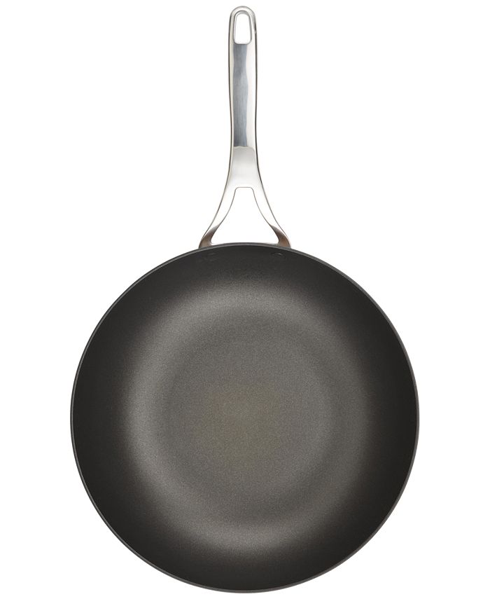 Anolon Nouvelle Copper Luxe Sable Hard-Anodized Non-Stick Stir Fry Pan ...