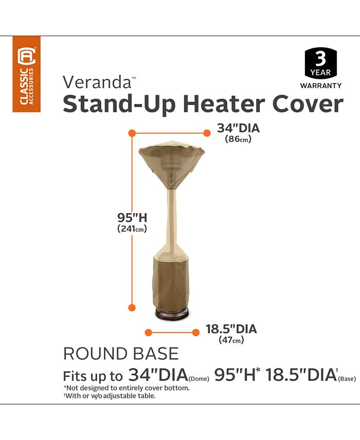 Classic Accessories Round Stand Up Heater Cover - Macy's