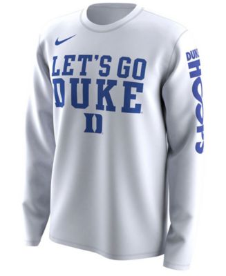Nike Men's Duke Blue Devils Legend Bench Long Sleeve T-Shirt - Macy's