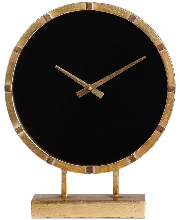 Uttermost Aldo Gold Table Clock - Macy's